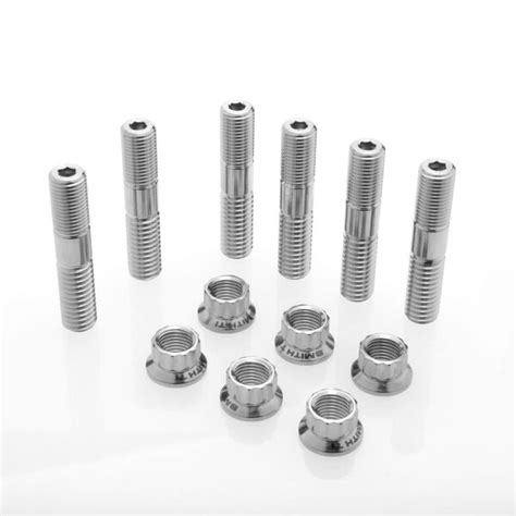 Smith Titanium Torque Tube Stud Kit With Titanium 12 Pt Nuts