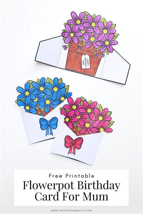 Happy Birthday Mom Printable Card Fanny Printable