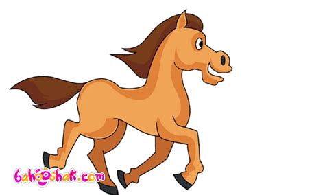 چگونه برای کودکان اسب بکشیم؟ نقاشی اسب