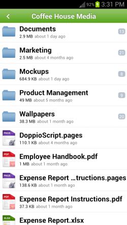 Introducing Onehub For Android Onehub