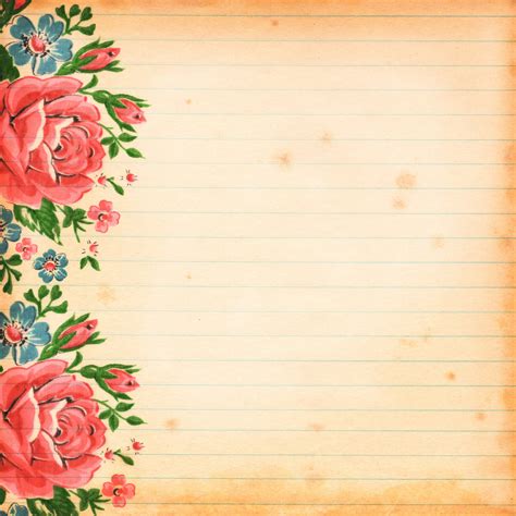Free Printable Vintage Scrapbook Paper Get What You Need