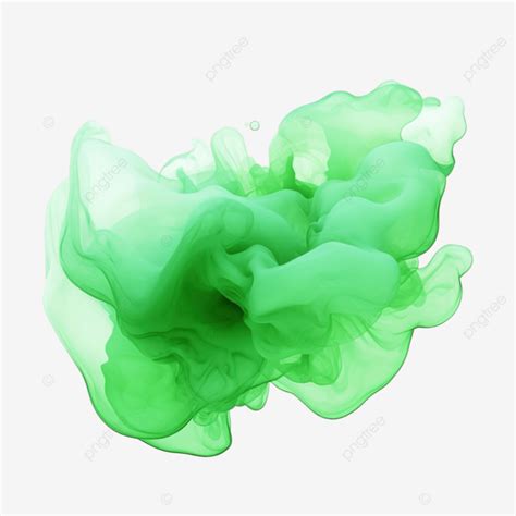 مجردة عنصر النقطة الخضراء الخفيفة الخطوط العريضة سائل لزج شكل Png صورة للتحميل مجانا