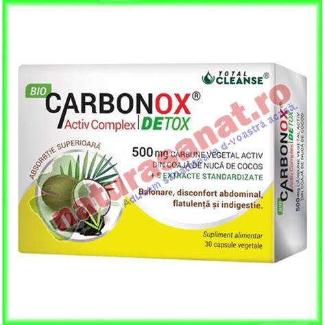 Bio Carbonox Activ Complex Detox 30 Capsule Cosmo Pharm