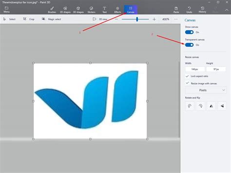 How To Make Background Transparent In Paint And Paint D Windows