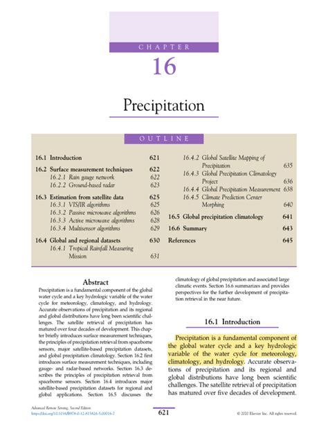 Precipitation Pdf Precipitation Radar
