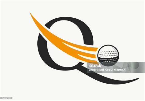 편지 Q 골프 디자인 템플릿 하키 스포츠 아카데미 간판 클럽 심볼 Championship에 대한 스톡 벡터 아트 및 기타 이미지 Championship 경기 스포츠