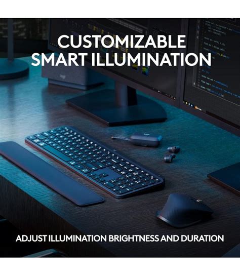 Logitech Wireless Keyboard And Mouse Mx Keys S Combo