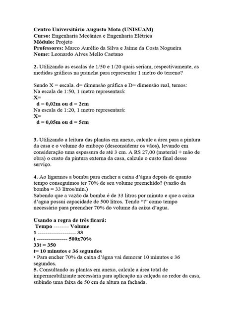 Projeto Final Pdf Métodos E Materiais De Ensino