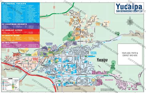 Yucaipa Map San Bernardino County Ca Files Pdf And Ai Editable