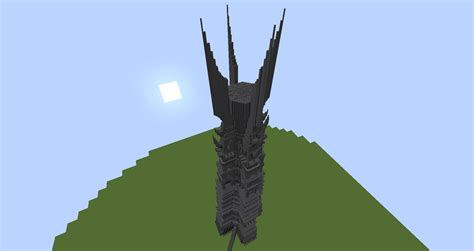 Ive Built The Orthanc In Minecraft R Lotr