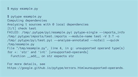Static Typing In Python Dustin Ingram