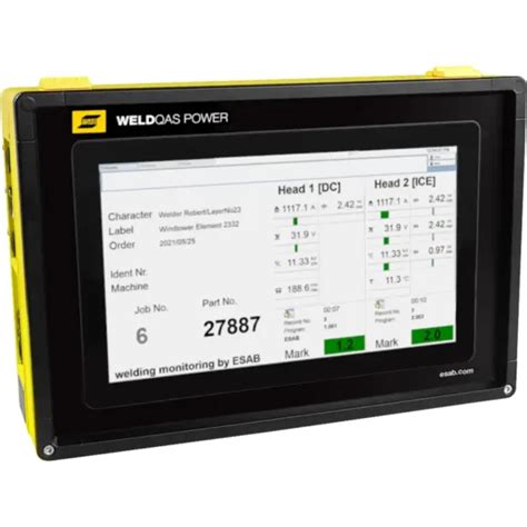 Esab Weldqas Automatic Weld Monitoring System