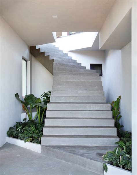 Escada De Concreto 40 Ideias Que Mostram A Beleza Da Estrutura