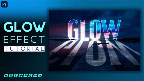 Glow Effect Tutorial In Photoshop Youtube