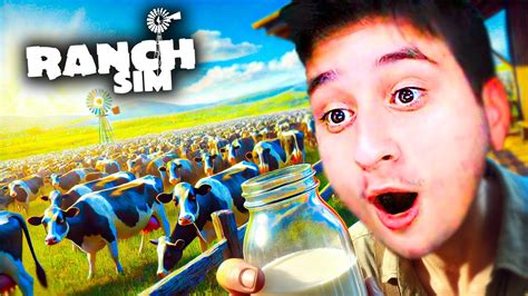ძროხები ვიყიდე რანჩოზე Ranch Simulator Youtube