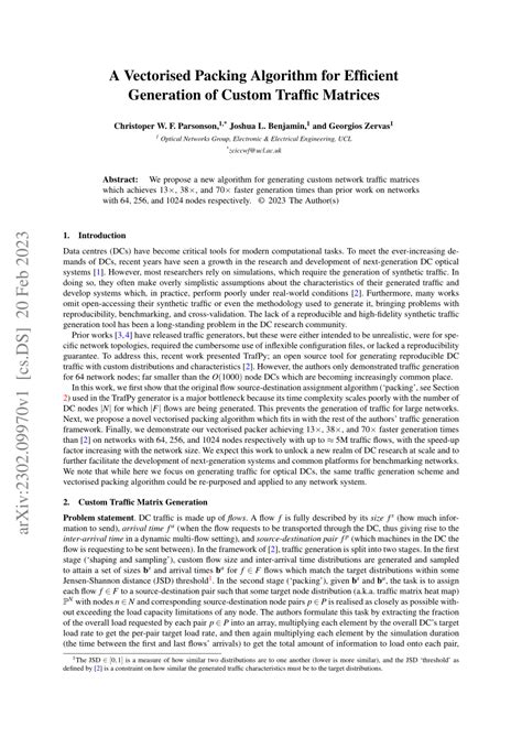 Pdf A Vectorised Packing Algorithm For Efficient Generation Of Custom