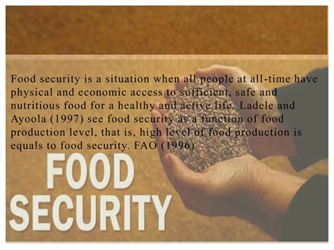 Food Security Powerpoint Pptx