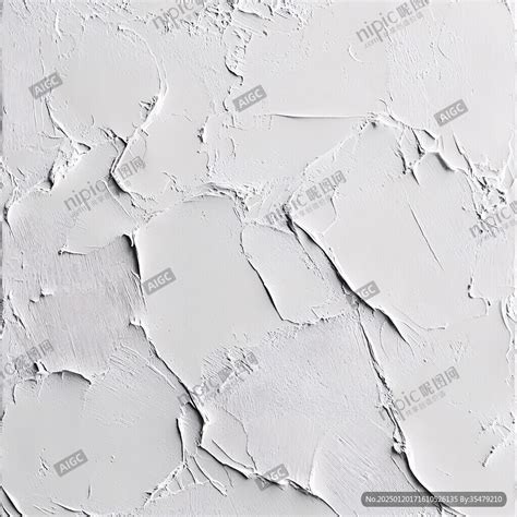 Ai创作图白色浮雕漆 混乱脱落破碎涂料刮痕 白漆金属 白漆肌理 白皮面素材 白漆纹理 脱落破碎涂料刮痕 不规则效果贴图 3d肌理贴图 白色撞墙 白色凹凸背景底图画面 白色墙面脱落 3dmax