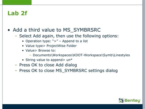 Ppt Projectwise 101 Chapter 6 Workspaces Powerpoint Presentation Free Download Id 2584977