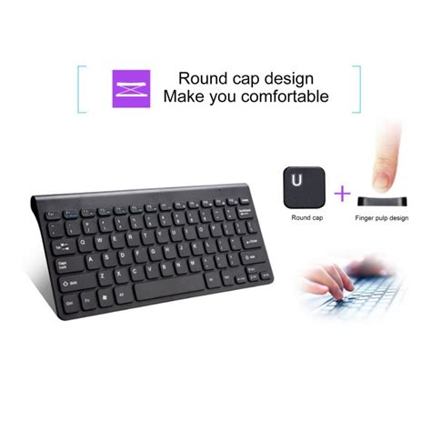 Mini Portable 2 4g Wireless Keyboard 78 Keys Ultra Grandado