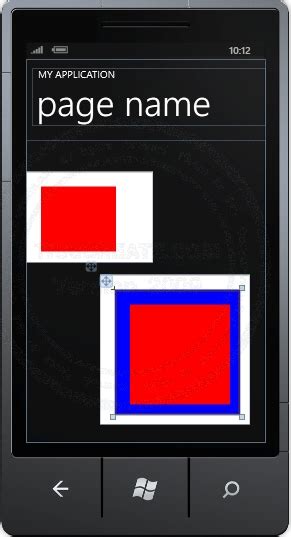 Canvas Windows Phone Controls