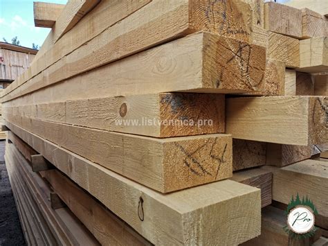 Брус обрезной 150х200х6000 из лиственницы