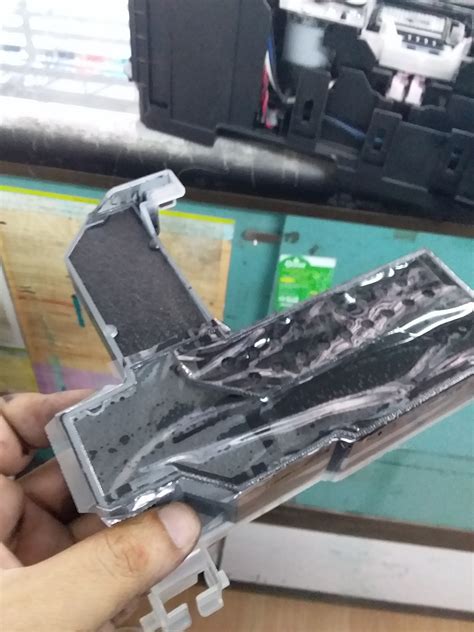 ลูกค้ามาเปลี่ยนซับหมึก กลับไปใช้ได้เหมือนเดิม ซับหมึก แผ่นซับน้ำหมึก เช็คอาการฟรีไม่มีค่าเปิด