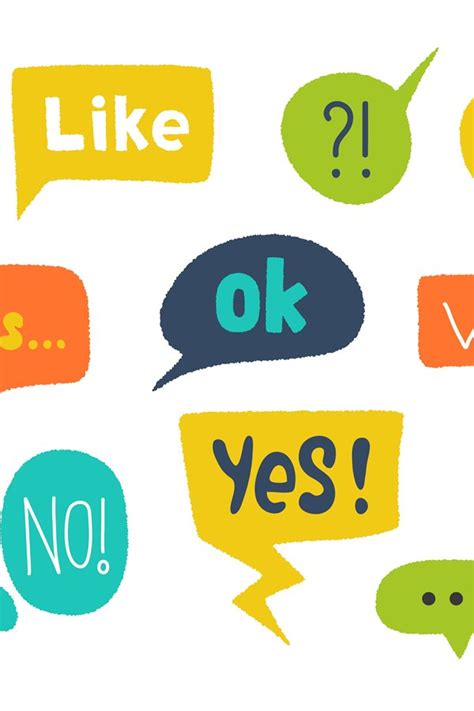 Speech Bubbles With Text Hand Drawn Trendy Design Elements