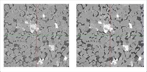 Bandera Gray Sub Plug Before And After Applying A Nonlocal Means Filter