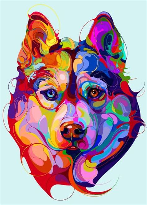 Поп арт животные Картинки со зверьми в стиле поп арт