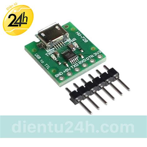 Mạch Chuyển Usb Uart Ch340e