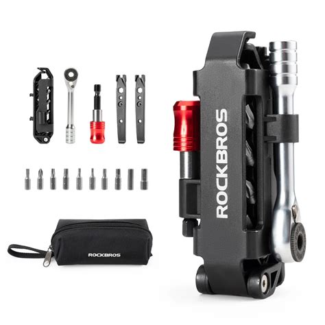 Foldable Ratchet Multi Tool Compact Repair Kit For Bikes And Home