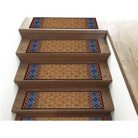 Gloria Non Slip 26 Rubber Back Stain Resistant Stair Treads Stair