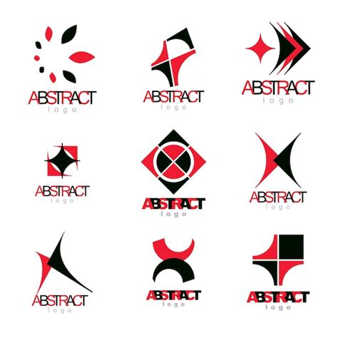 Premium Vector Collection Of Vector Conceptual Geometric Forms