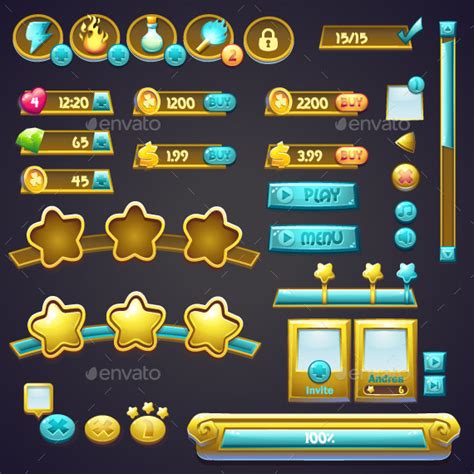 GUI Treasure Hunt By Nearbirds GraphicRiver