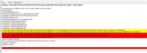 Closed Compiling Error In Castleeffekseerpas Bugs Castle Game