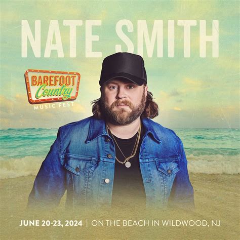 Nate Smith At Barefoot Country Music Fest 2024 Barefoot Country Music