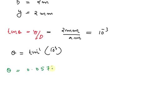 Solved A Beam Of Light Is Diffracted By Slit Of Width 0600 Mm The