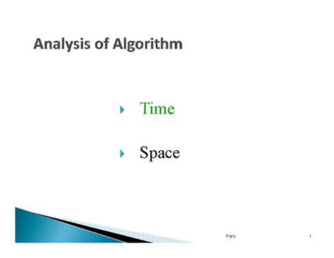 02 Insertion Sort Analysis Time Time Space Paris How To Analyze The