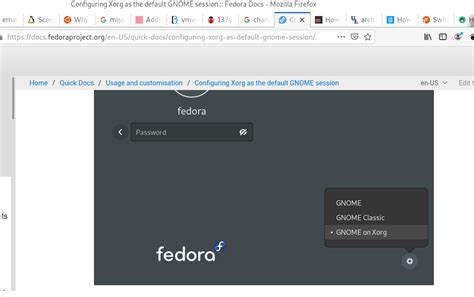 xinput gui no funciona en debian 11 gnome solución entrar en la sesión