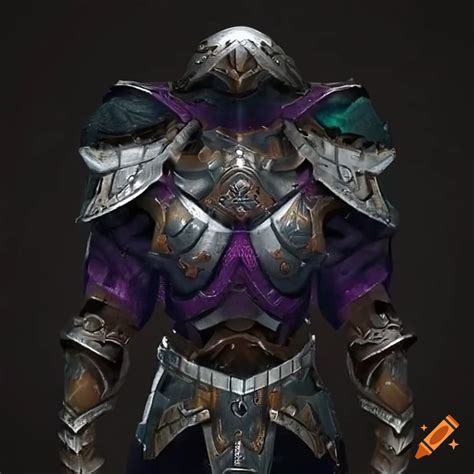 Adorned Magic Body Armor Front View On Craiyon