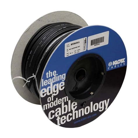 Klotz My206sw Roll 100m M1 Professional Microphone Cable 2 X 022 Mm²