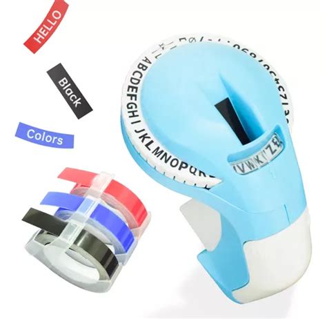 Embossing Label Maker Manual With Label Embossing 9mm Decor Mercadolibre