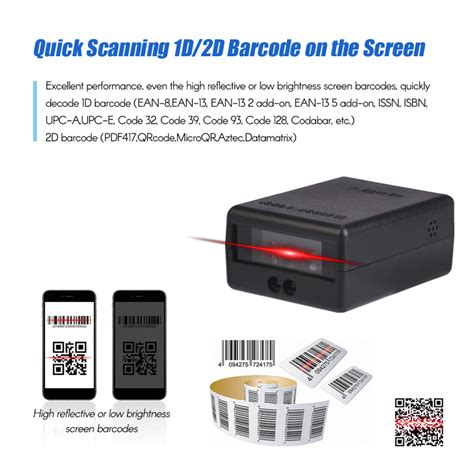Odm 2d Embedded Barcode Scanner Module Factory Manufacturer Yuhengda