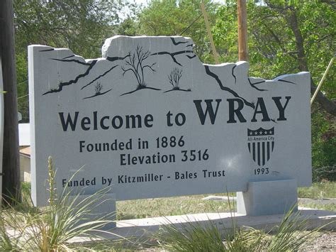 Welcome To Wray Colorado Jimmy Emerson Dvm Flickr