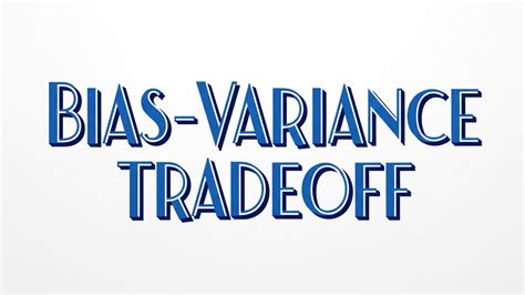 Bias Variance Tradeoff Overfitting Underfitting