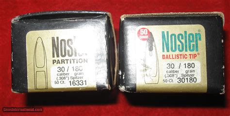 Nosler Bullets