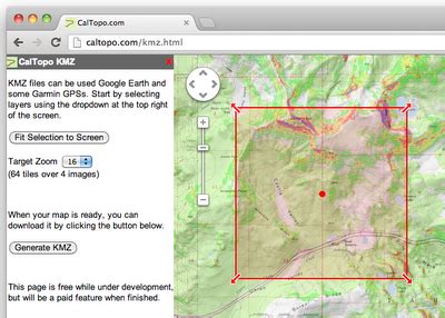 Garmin Custom Maps CalTopo