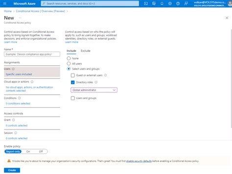 Azure Conditional Access Active Directory Cyber Security