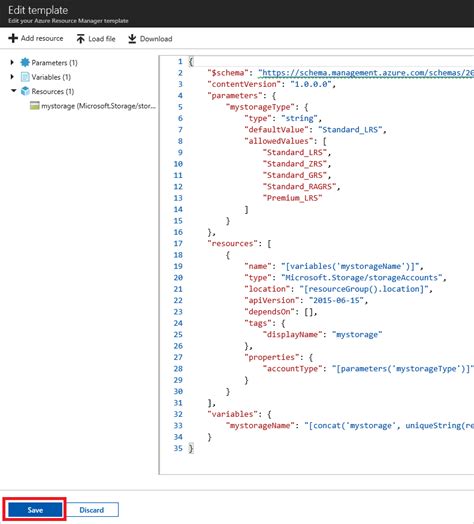 Deploy Resources With Azure Portal Azure Resource Manager Azure Docs
